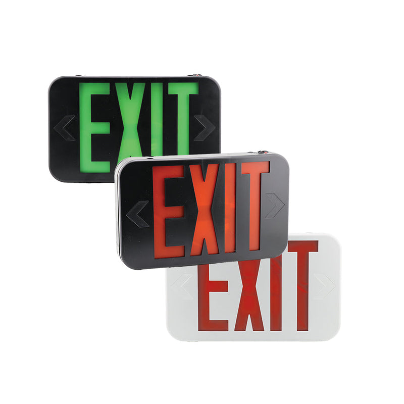 LED Exit Signs for Commercial Safety & Code Compliance