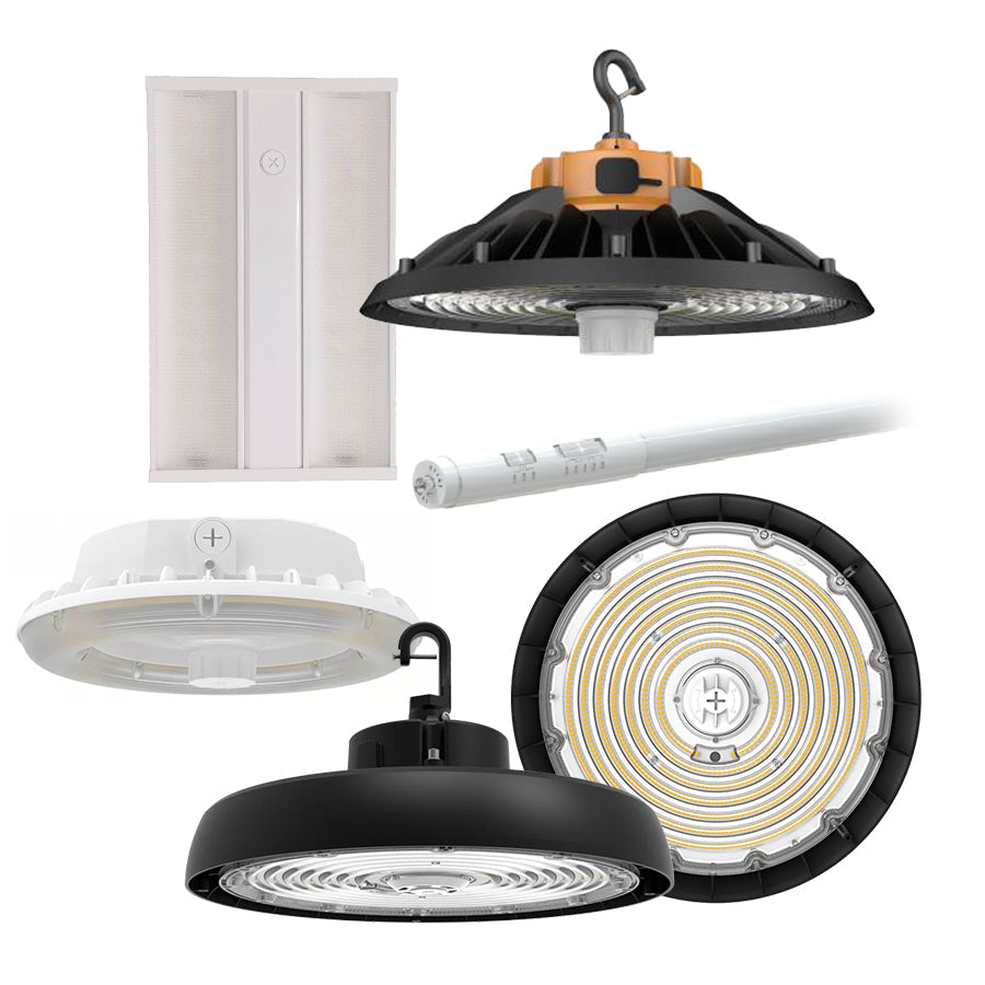 Commercial LED Indoor Lighting for Warehouses, Offices, Retail