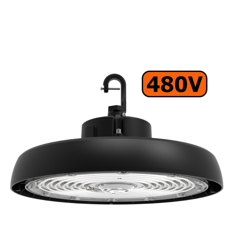 240W - 480V Round High Bay Fixture