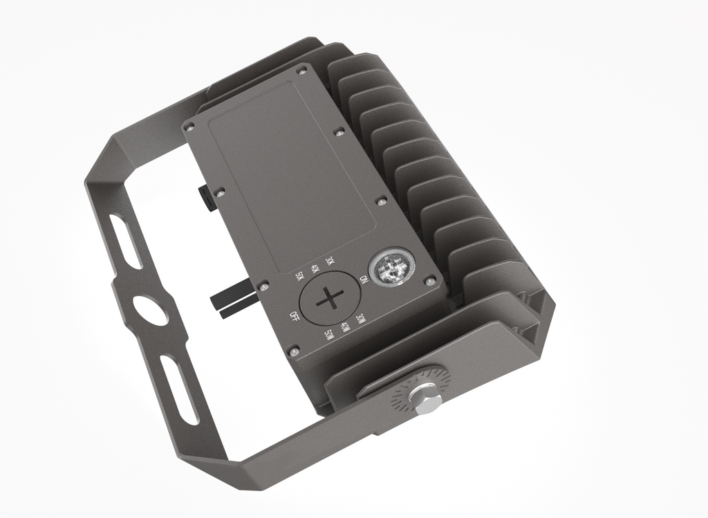 15W / 20W / 30W LED Power & Color Selectable Knuckle Mount Floodlight ...